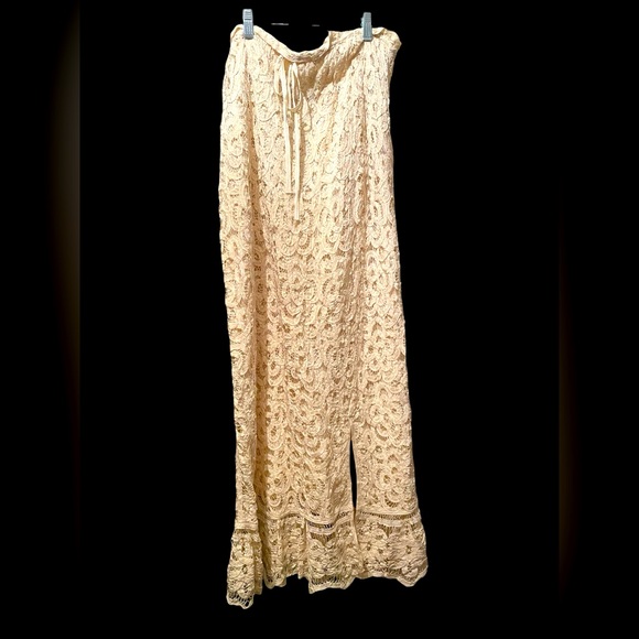 Double D Ranch | Skirts | Double D Ranch Beautiful Xl Long Cream ...